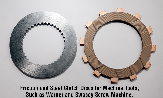 Friction and Steel Clutch Discs