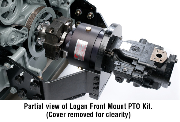 Front PTO Scania D12 and D16 Marine Engines