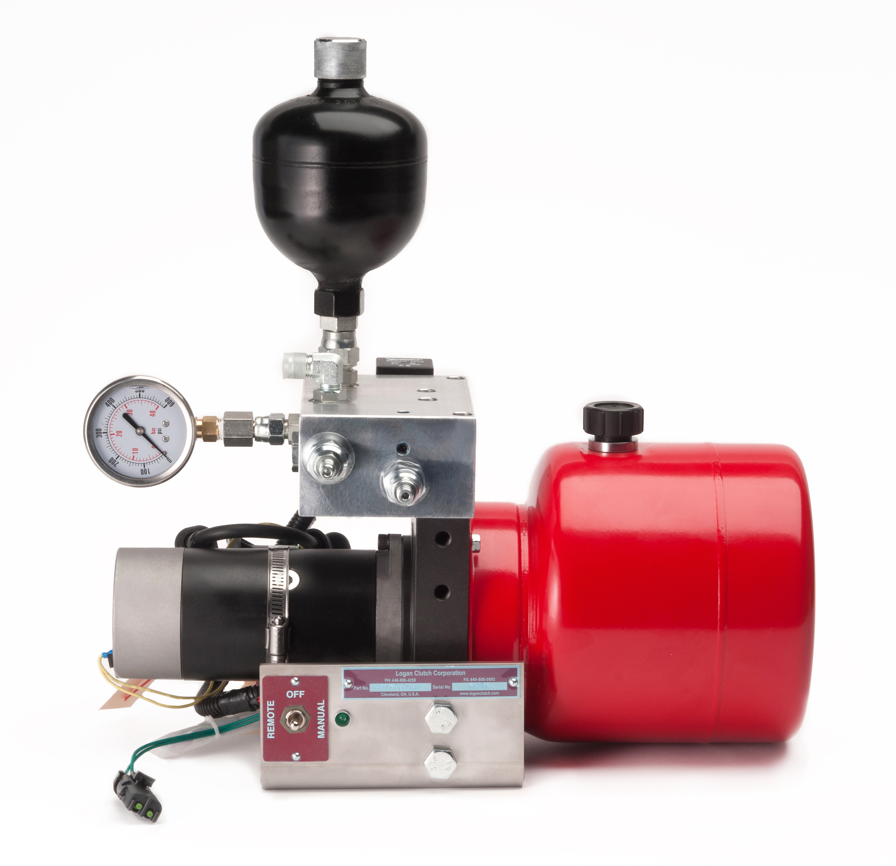 Logan Bell Housing PTO Hydraulic and Pneumatic Actuation