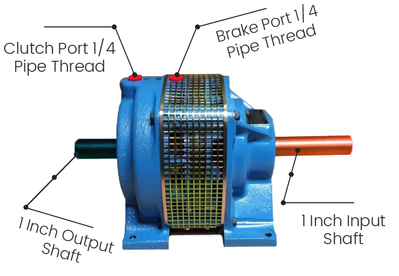 Inter-Mec Clutch-Brake Specifications